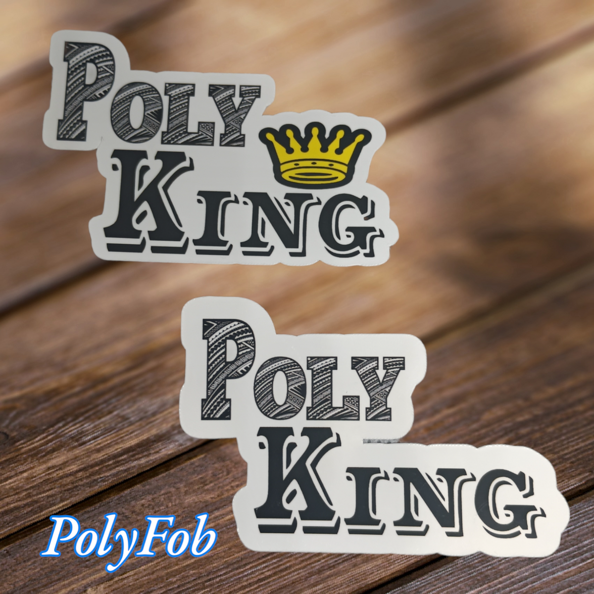 POLY ROYALS VINYL STICKERS 2 X 3 – PolyFob